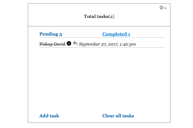 Interactive Todo